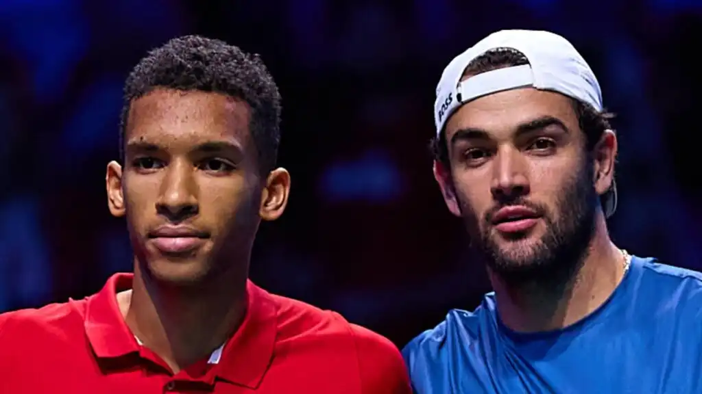 Felix Auger-Aliassime si schiera con Matteo Berrettini
