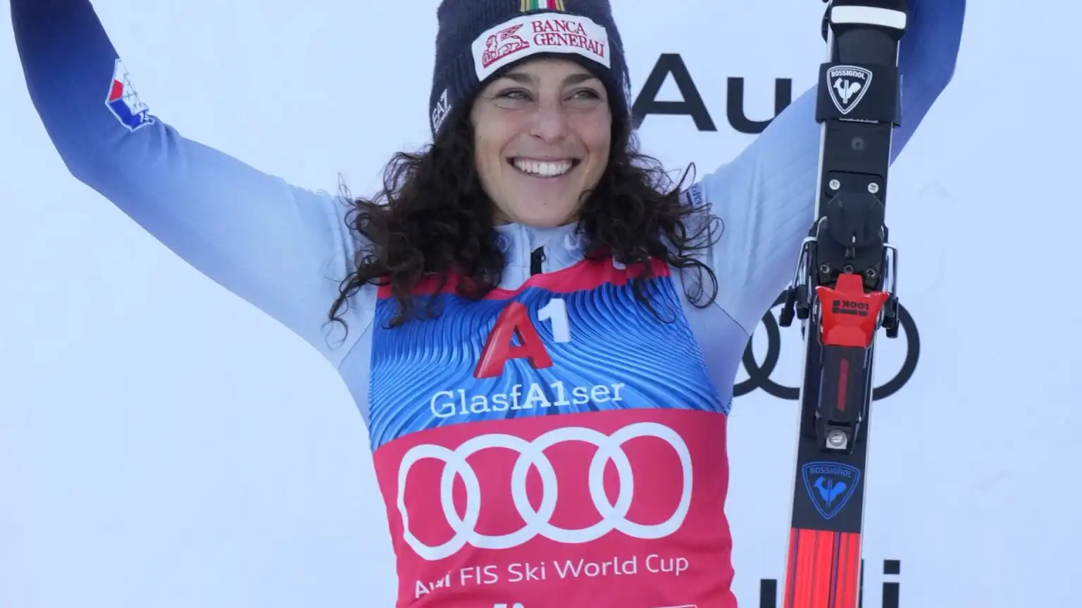 Sanremo, Federica Brignone al posto di Jannik Sinner