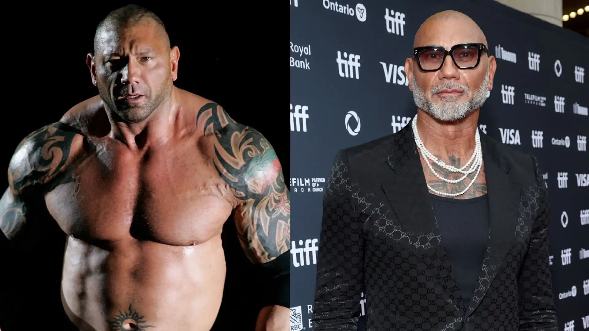 L'impressionante trasformazione fisica del wrestler Batista: le foto