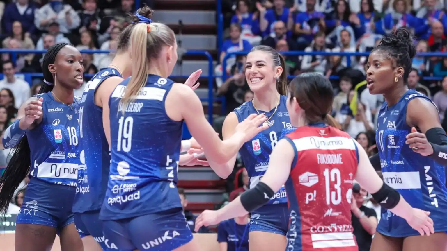Numia Vero Volley Milano, scattano i playoff di Champions